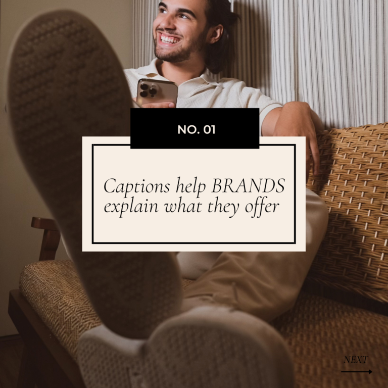 The Anatomy of a Good Caption