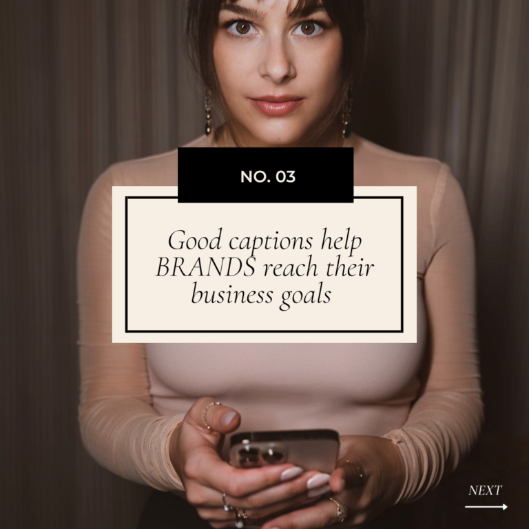 The Anatomy of a Good Caption